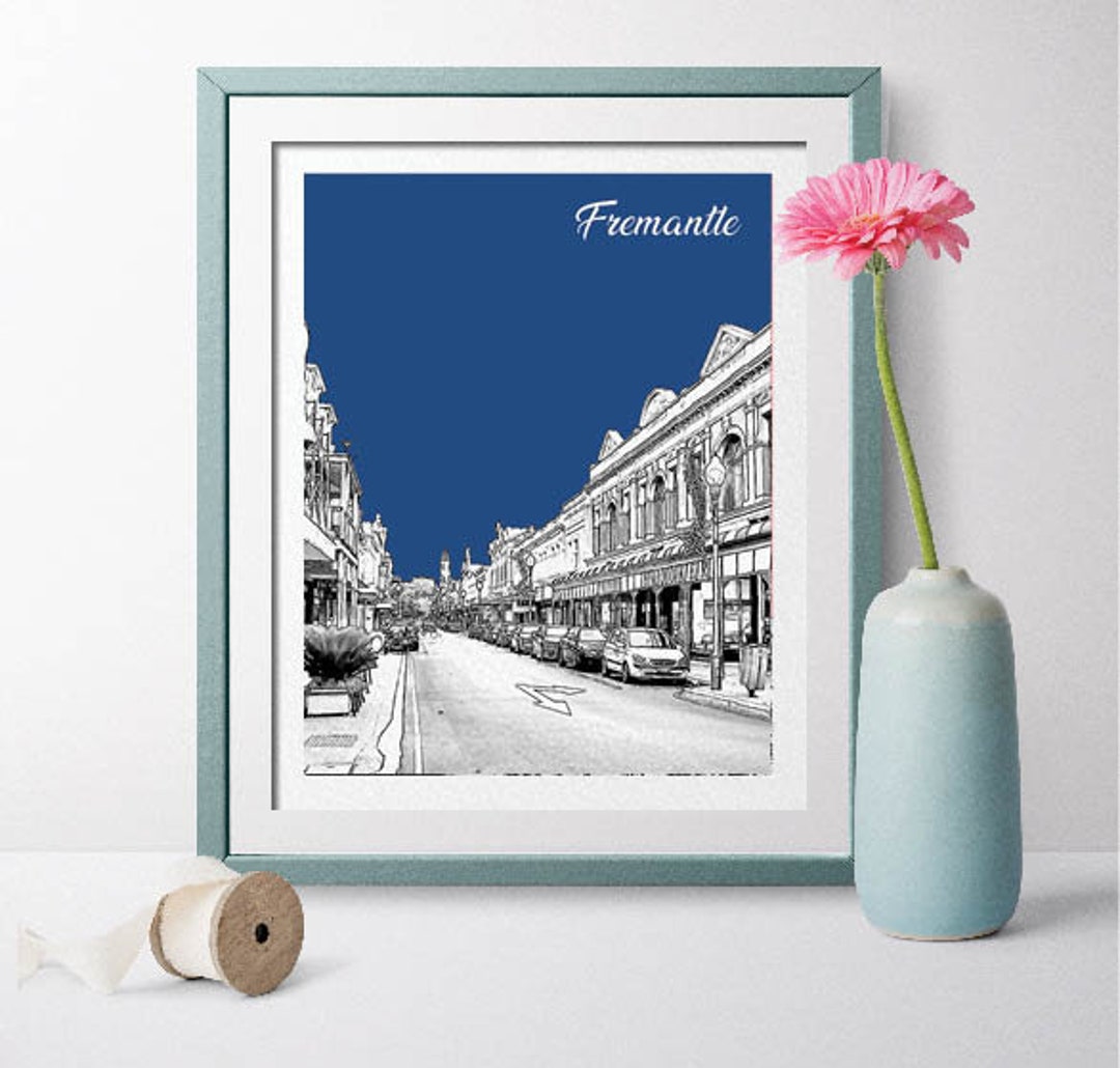 Australien Landschaft, Fremantle Poster, Fremantle Print, Fremantle ...