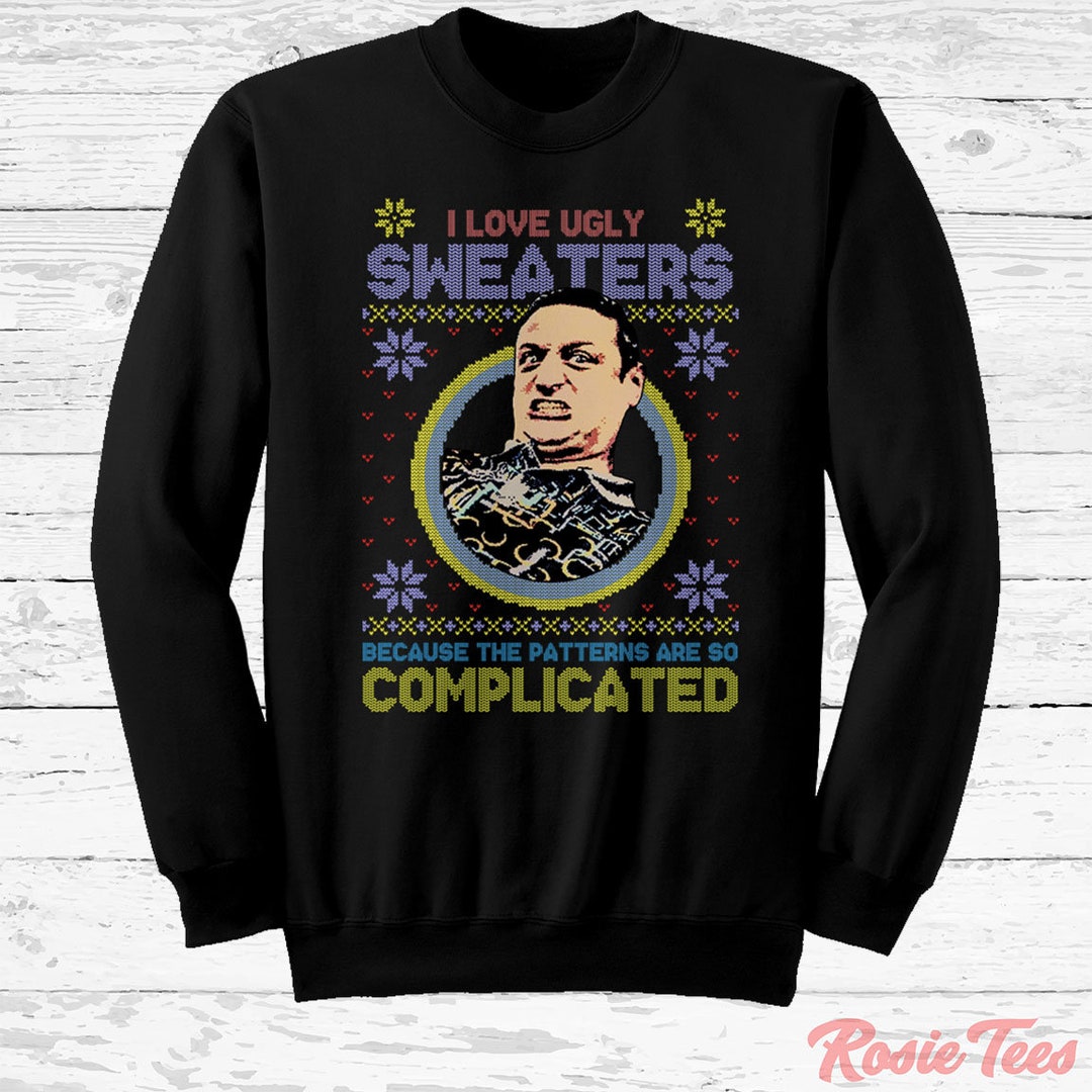 I Love Ugly Christmas Sweaters Because the Patterns Are so Complicated ...