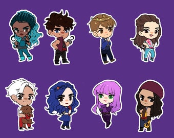 Descendants Stickers - Etsy