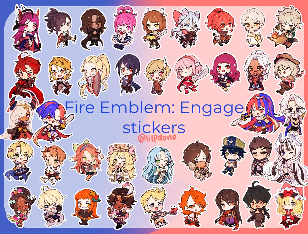 Fire Emblem Engage || Stickers for Switch, Laptop, Water Bottle! - Etsy
