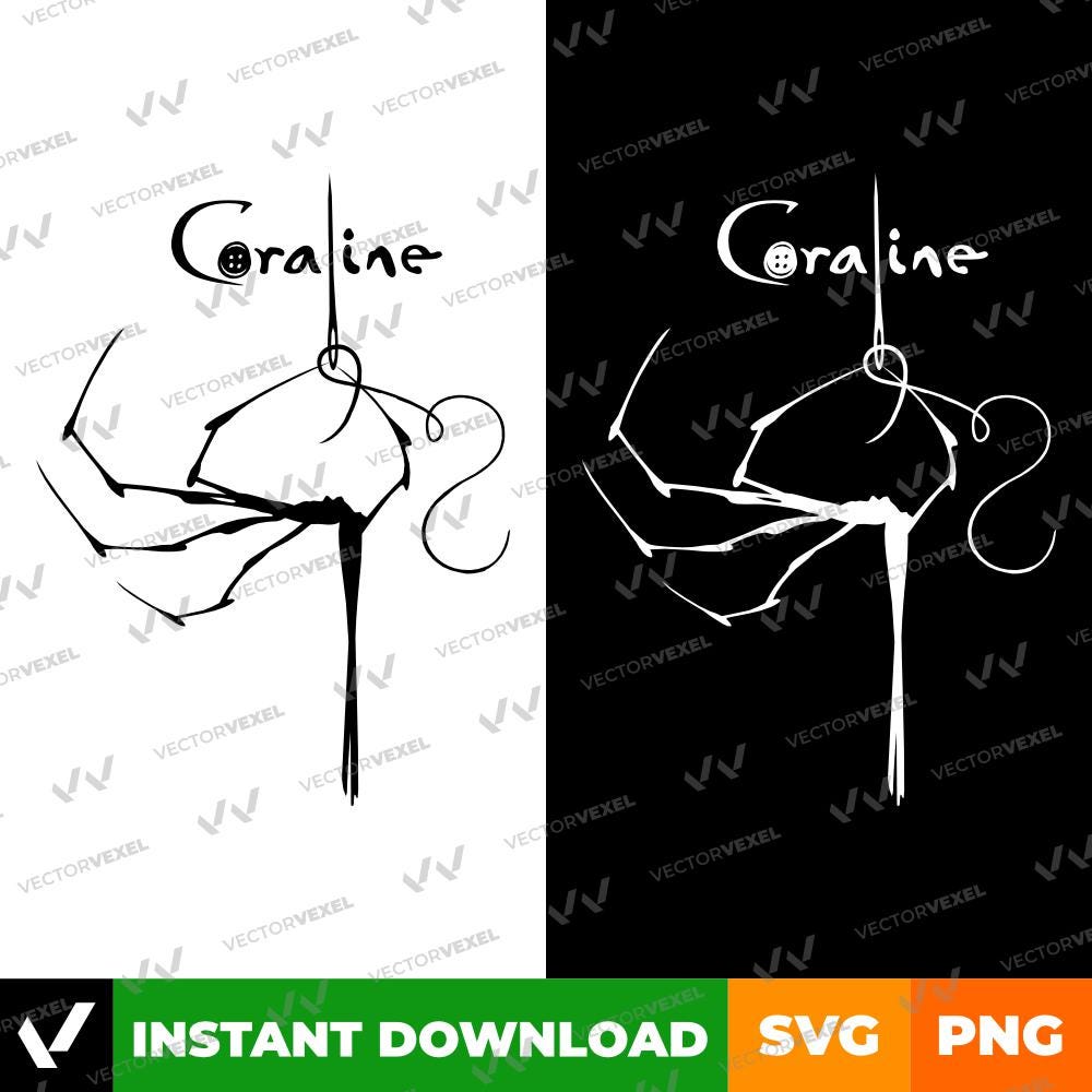 Coraline T-shirt Design, Other Mother Hands, Coraline Svg, Coraline Png ...