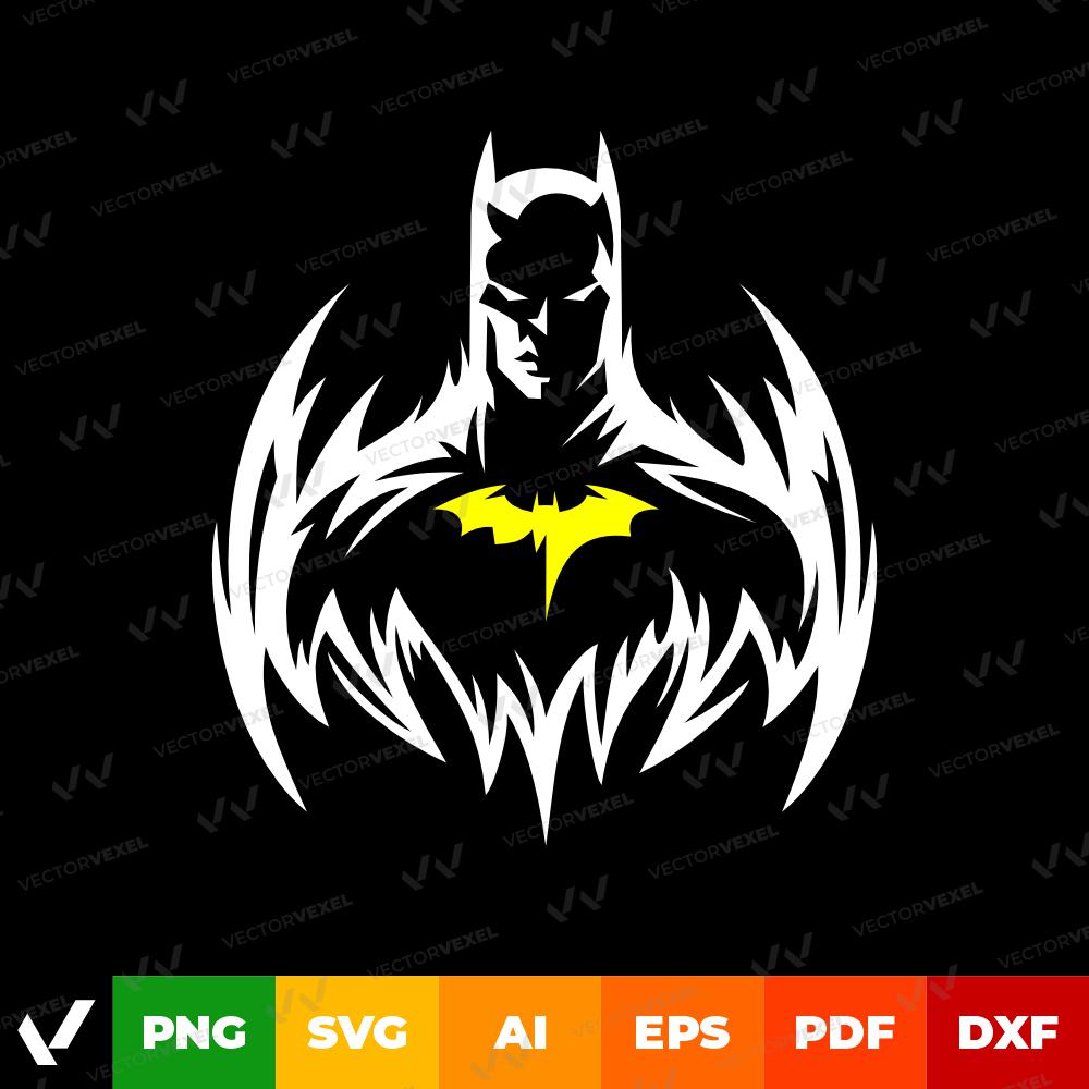 Superhero Svg, Superhero Cut File, Superhero Silhouette, Tribal ...