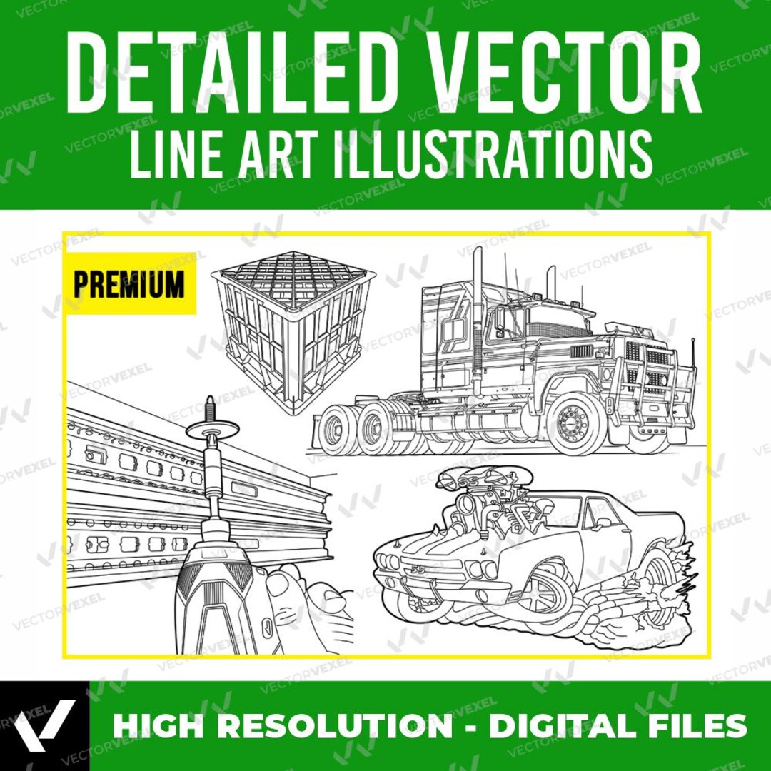Custom Line Art, Vector Tracing, Image to Line Art, Vector Line Art ...