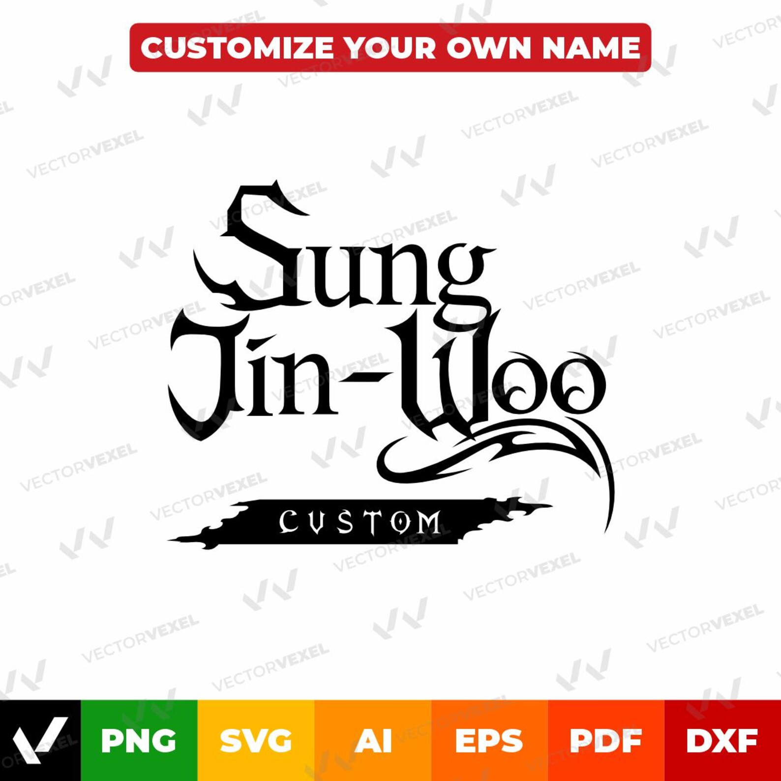 Solo Leveling Alphabet Svg Bundle, Sung Jin Woo, Solo Leveling Logo ...