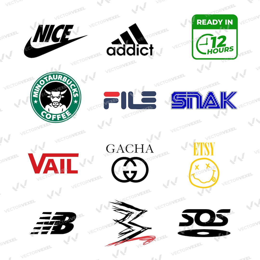 Custom Logo Parody Design: T-shirt & Streetwear Logo (digital File SVG ...