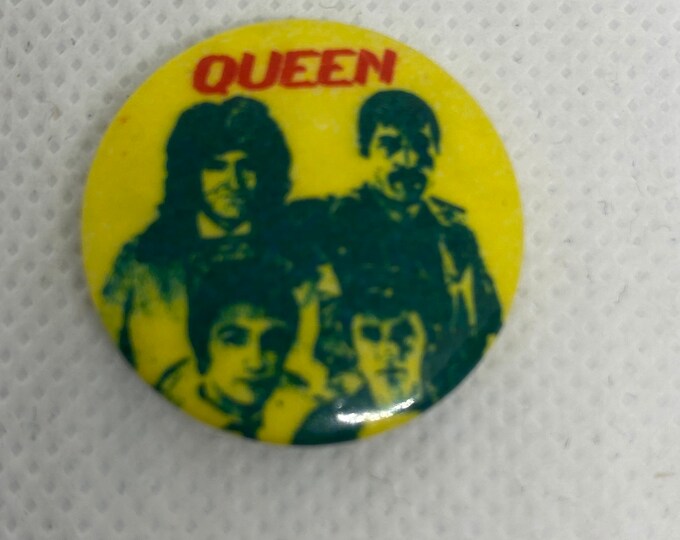 Queen 80s Pin Vintage - Etsy