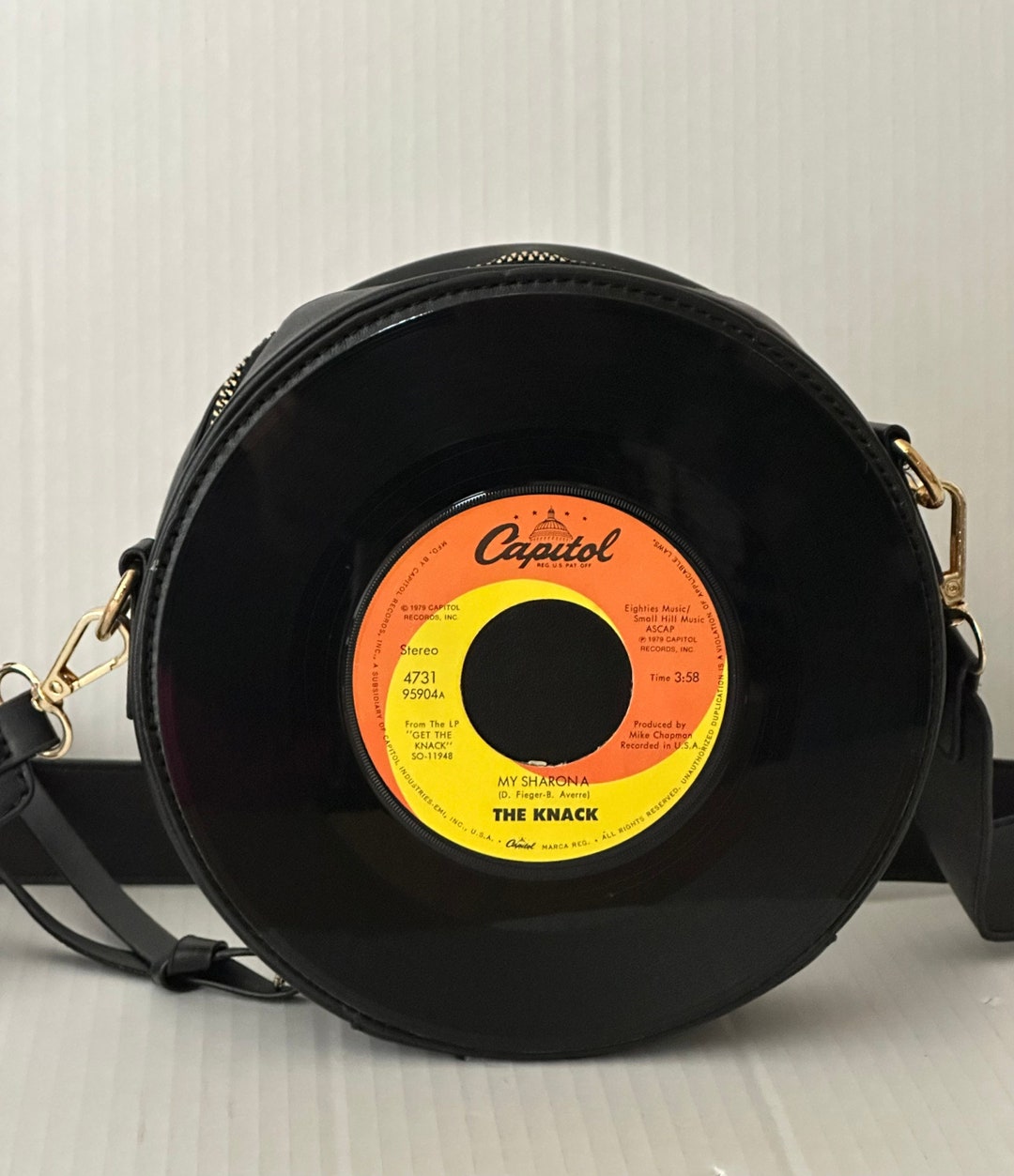 The Knack "my Sharona" 45 Record Purse - Etsy