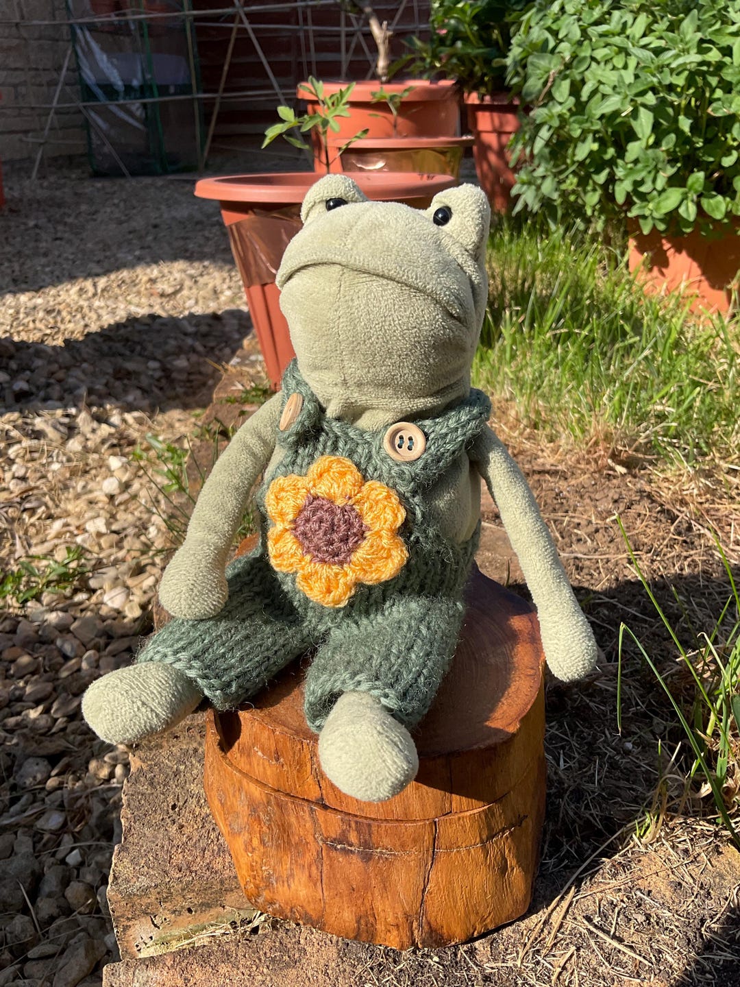 Dungarees for Small Fergus the Frog - Etsy