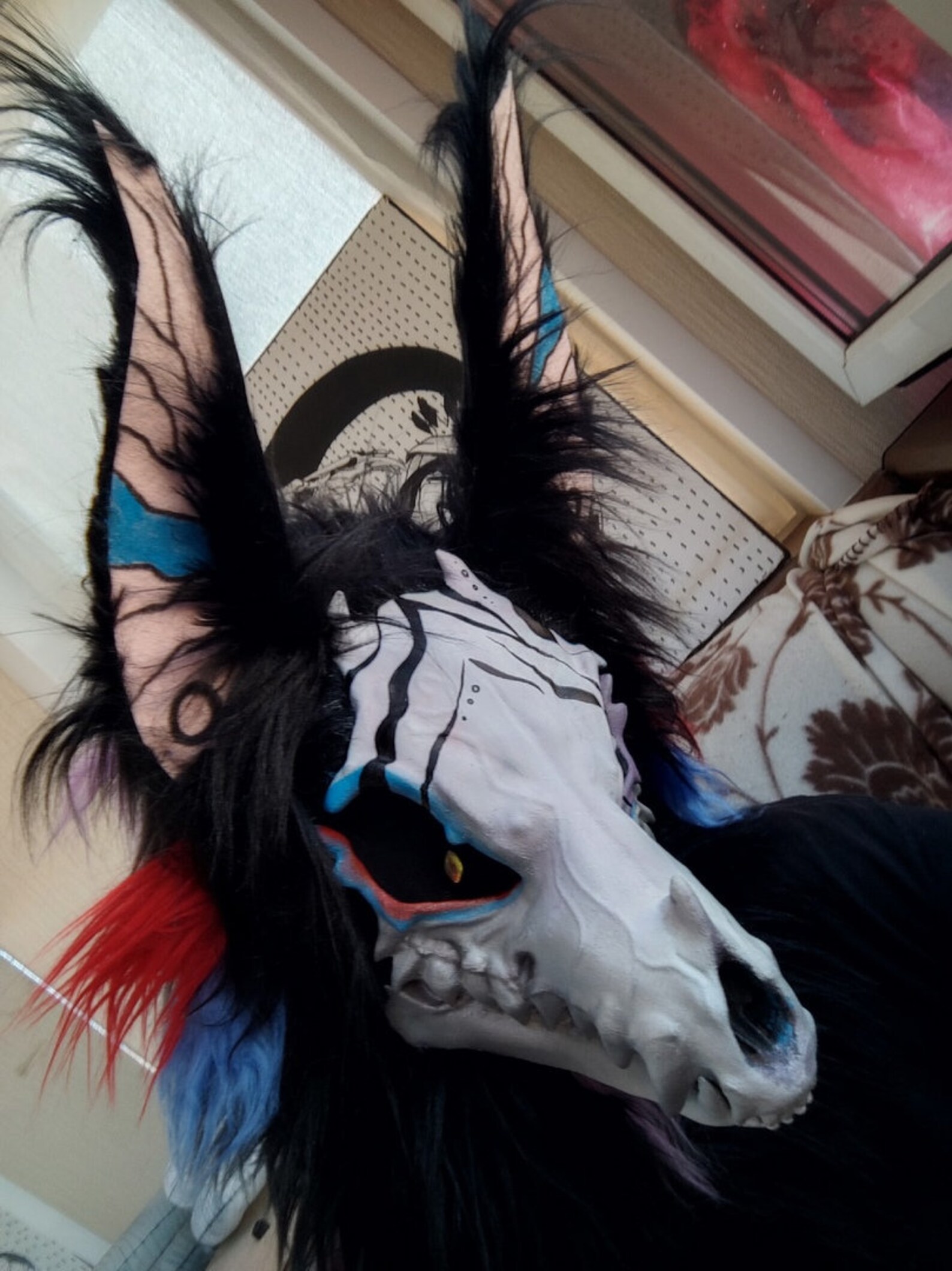 Skull Dog Mask Furry skull-dog-mask-furry