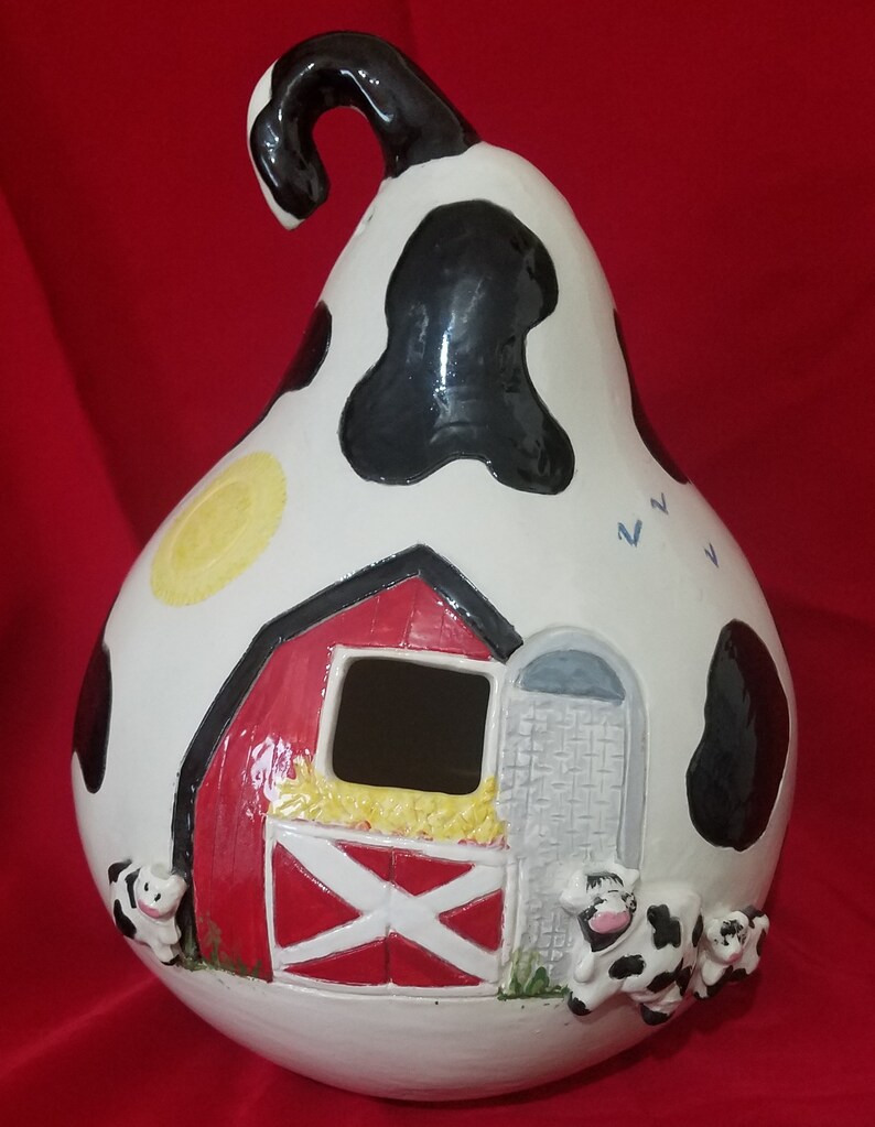 Until the Cows Come Home Gourd - Etsy