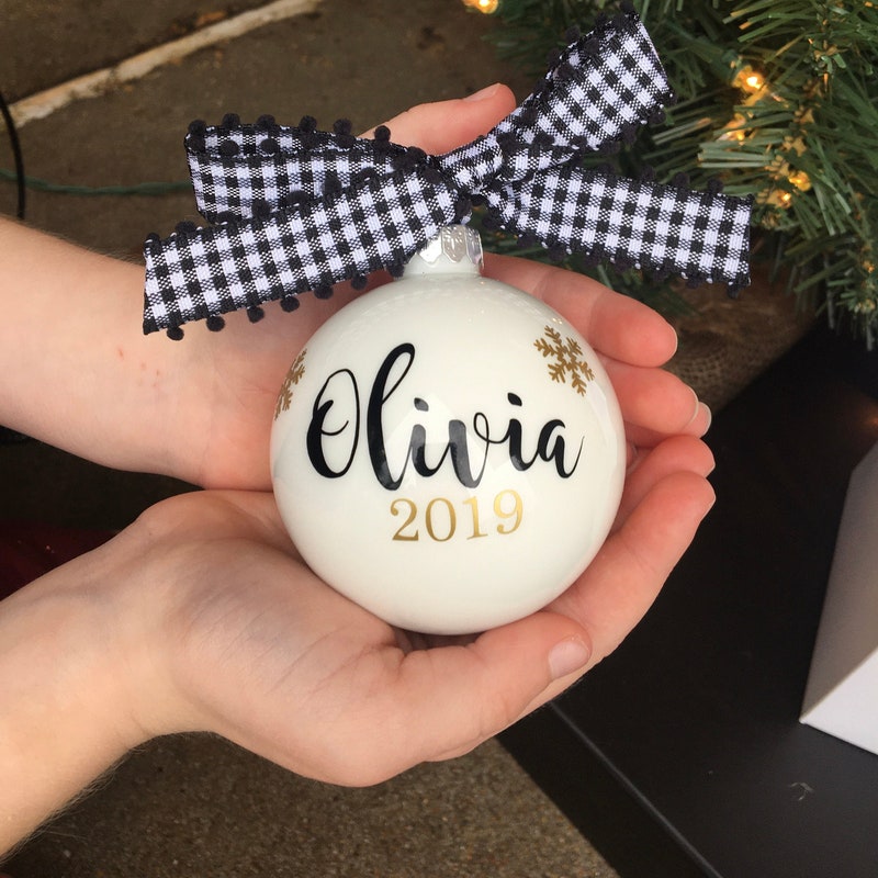 Custom Christmas Ornaments - Etsy
