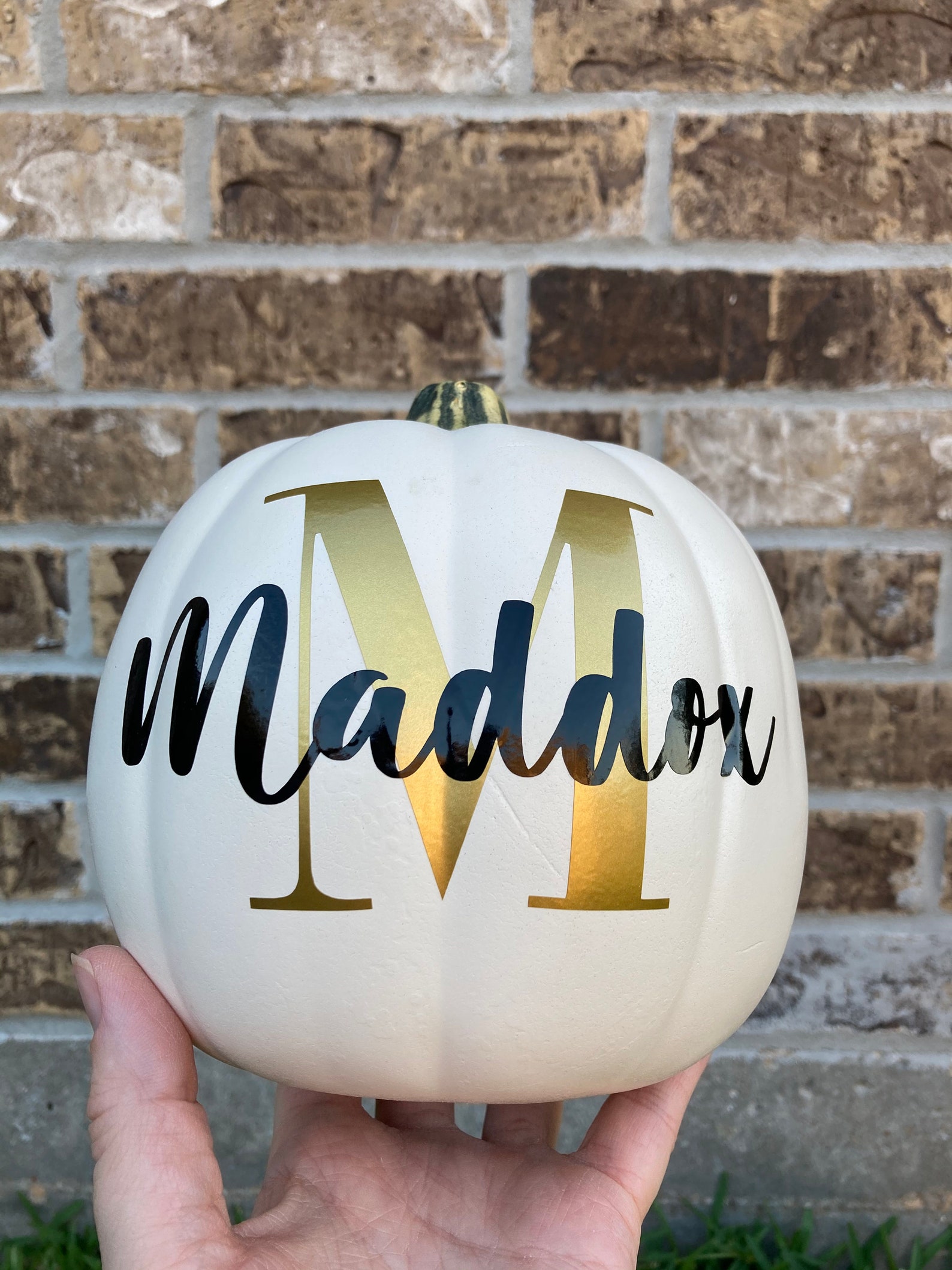 Small Pumpkins Personalized With Names Fall Decor Pumpkins - Etsy