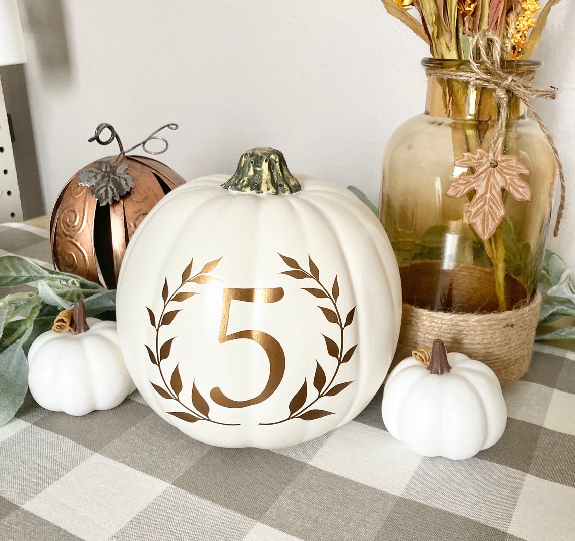 Table Numbers for Fall Wedding Decor Centerpieces for Fall - Etsy