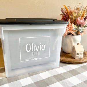 School Years File Box for Keepsake and School Memories Storage File Box ...