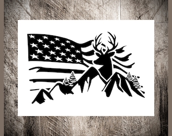 Bullet Hunting Decal - Etsy