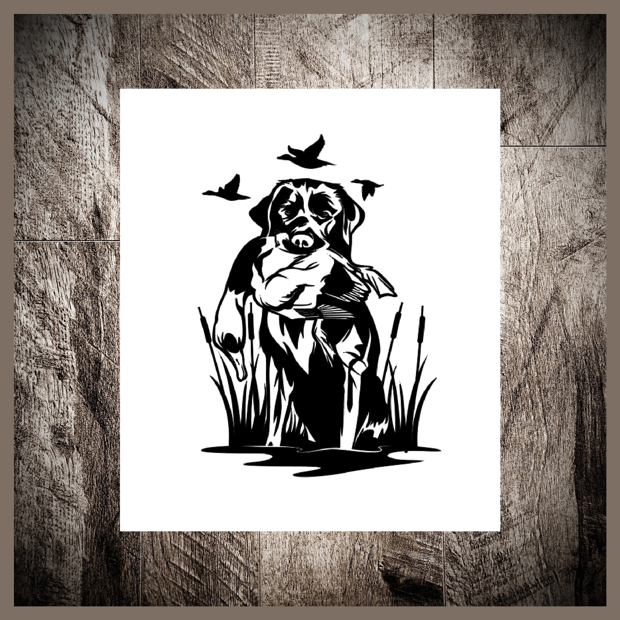 Duck Hunting With Dog Decal - Etsy