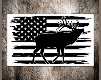 Bullet Hunting Decal | Etsy