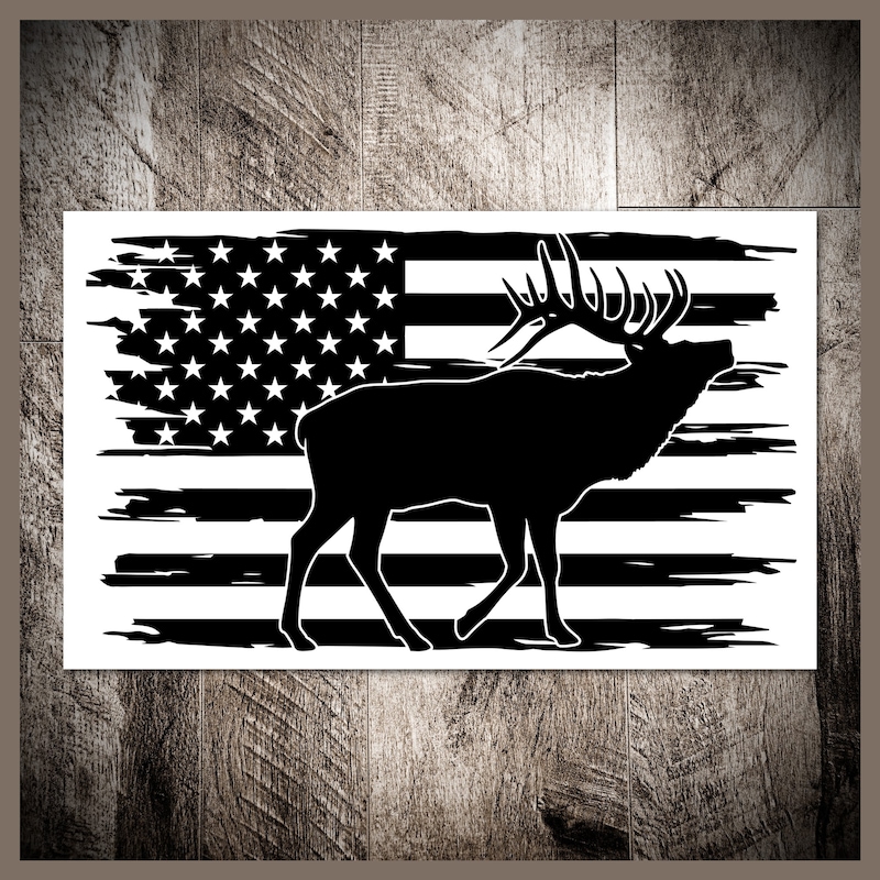 Elk Decal - Etsy
