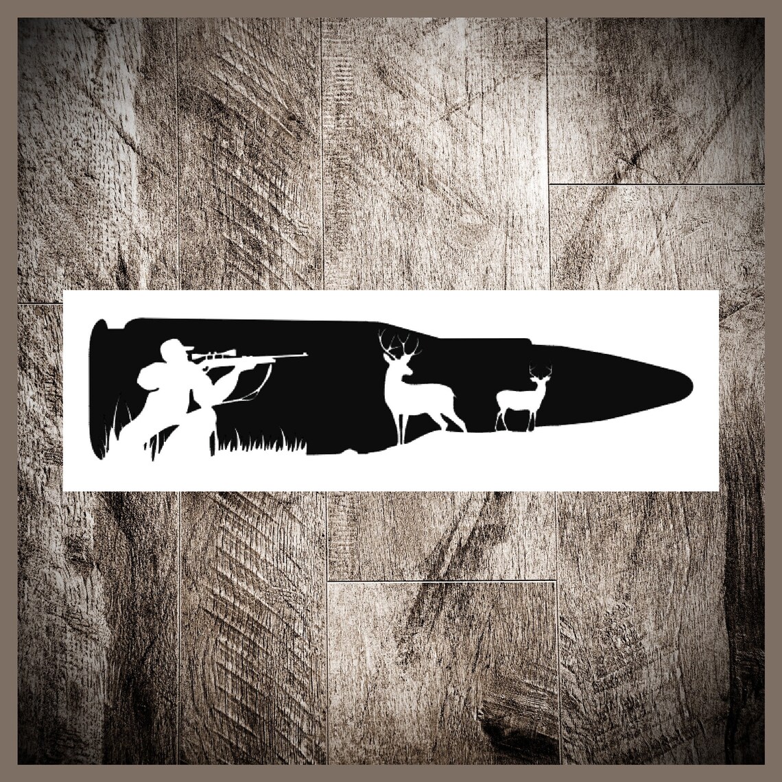 Bullet Hunting Decal - Etsy