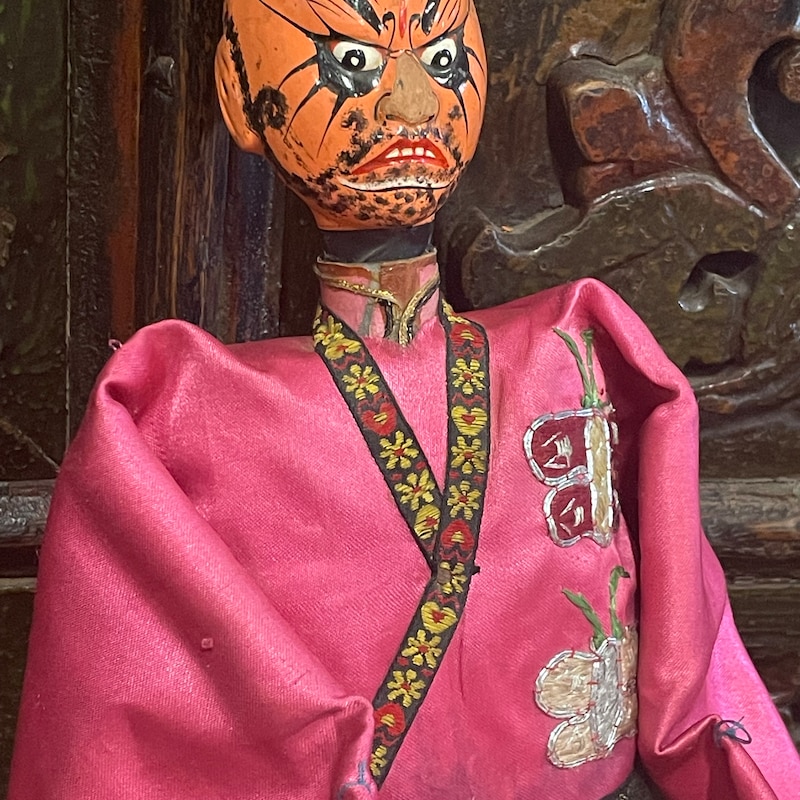 Antique Chinese Puppet Doll - Etsy