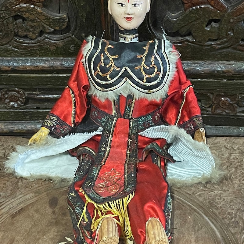 Antique Chinese Puppet Doll - Etsy