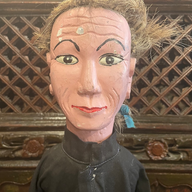 Antique Chinese Puppet Doll - Etsy