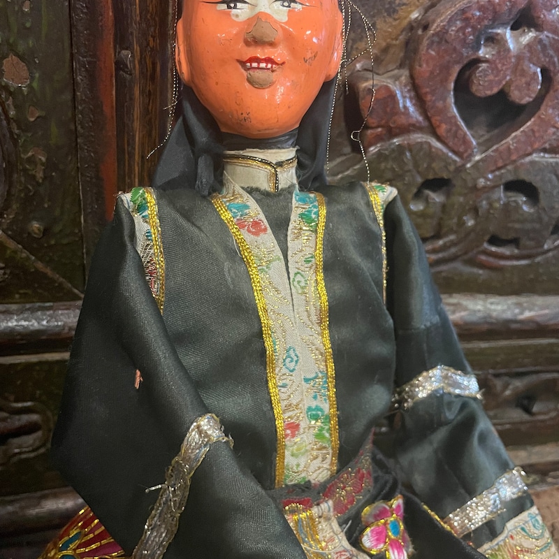 Antique Chinese Puppet Doll - Etsy