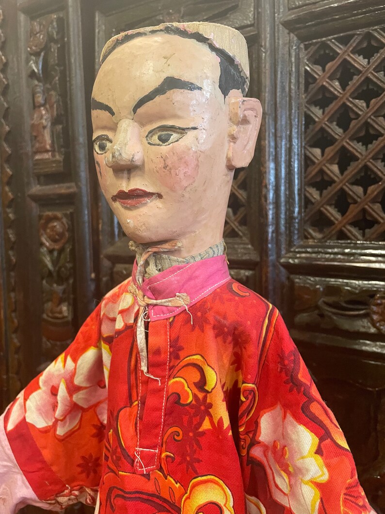 Antique Chinese Rod Puppet AP0046 - Etsy