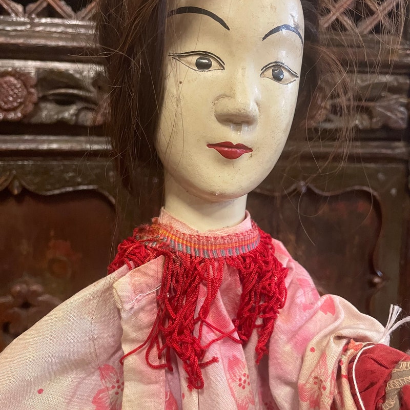 Antique Chinese Puppet Doll - Etsy