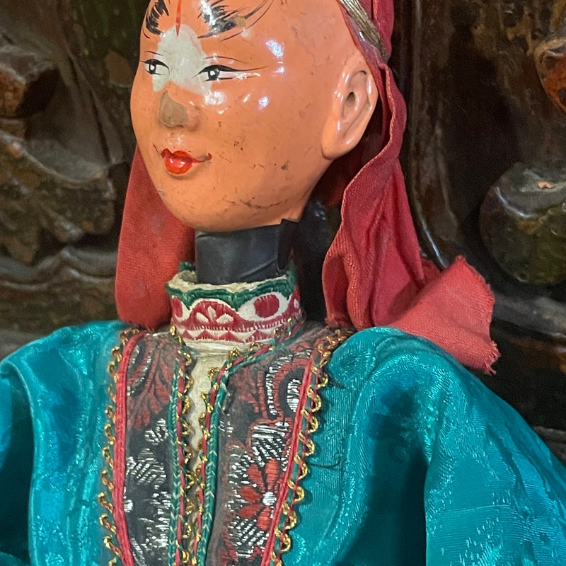 Antique Chinese Puppet Doll - Etsy