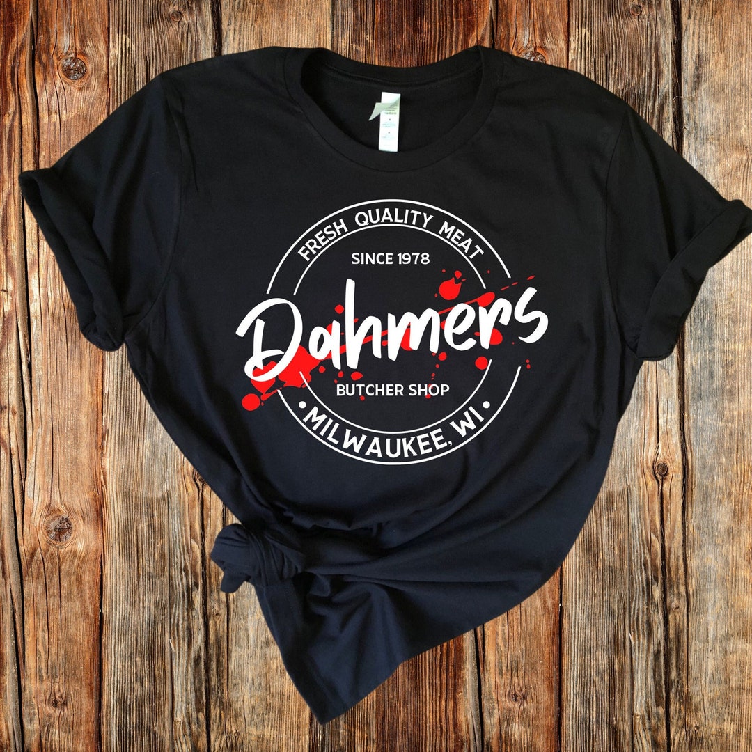 Dahmer's Butcher Shop Tshirt,jeffrey Dahmer Shirt,dahmers Deli Shirt ...