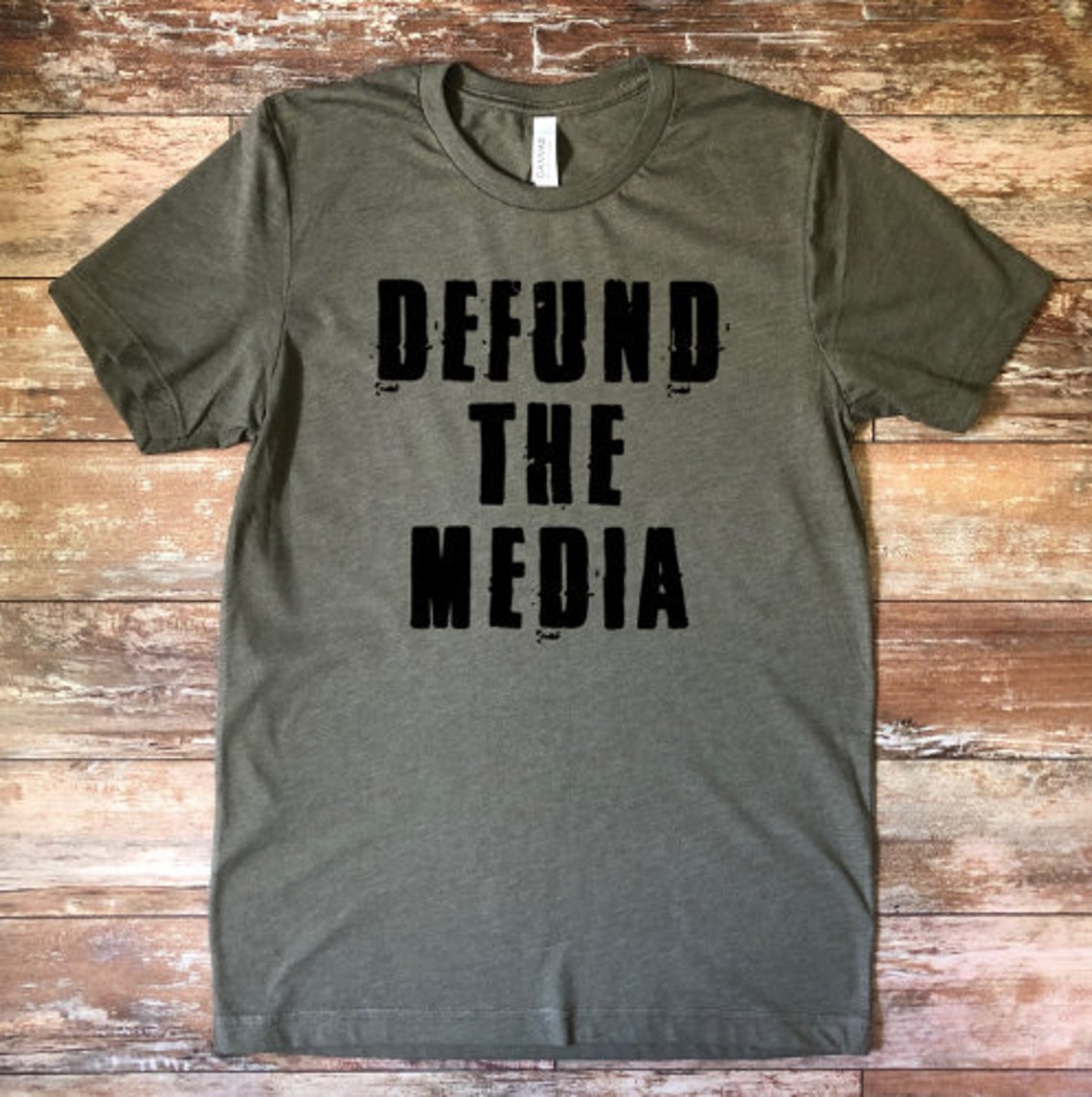 Defund the Media Shirtfake News Shirtdefund the - Etsy