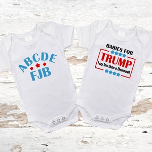 Republican Baby Clothes,abcdefjb Bodysuit,babies for Trump 2024 ...