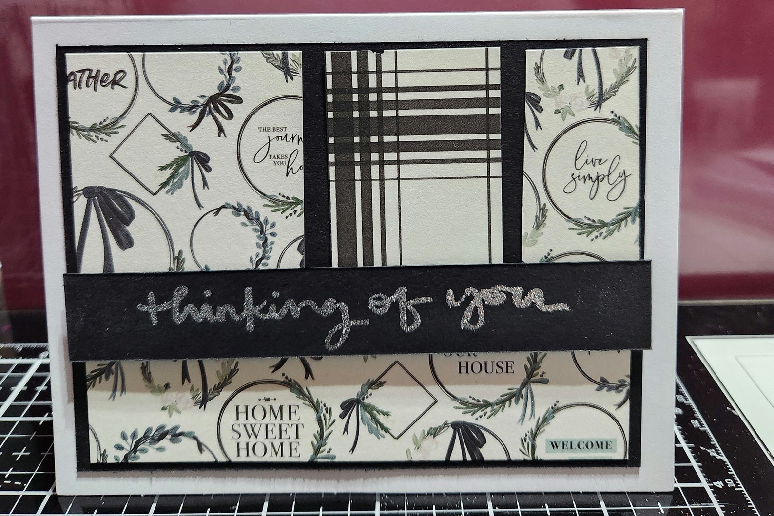 Thinking of You Card Pack 8 Homemade Cards Handmade Thinking of You ...