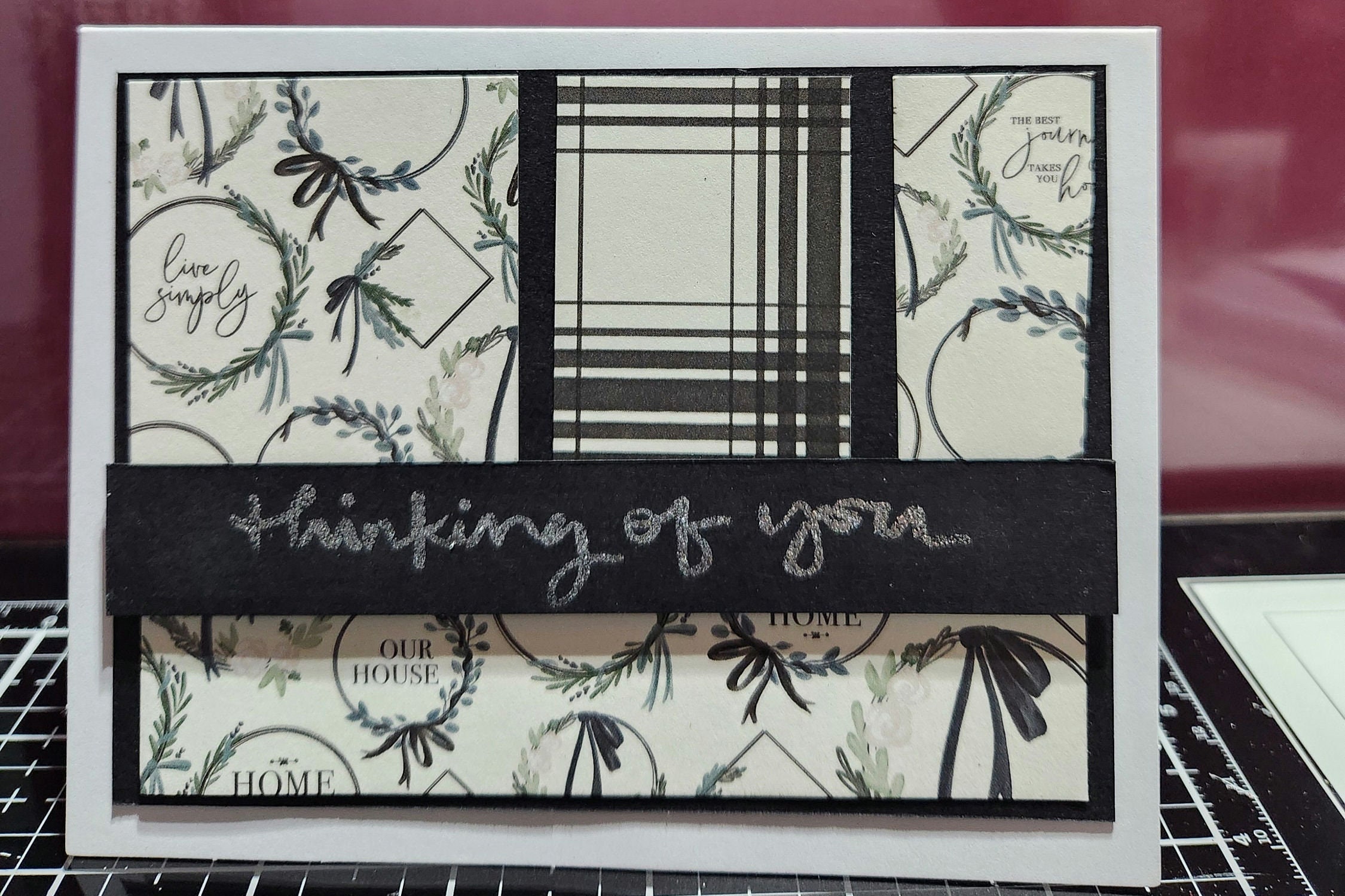 Thinking of You Card Pack 8 Homemade Cards Handmade Thinking of You ...