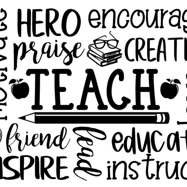 Teacher Subway Art - Etsy