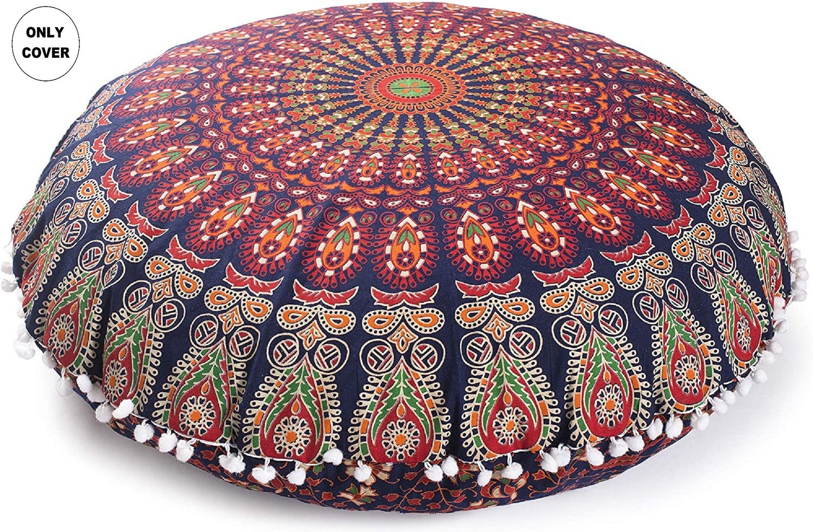 Indian Large Floor Cushion Cover Floor Pillow Cover Dorm - Etsy UK