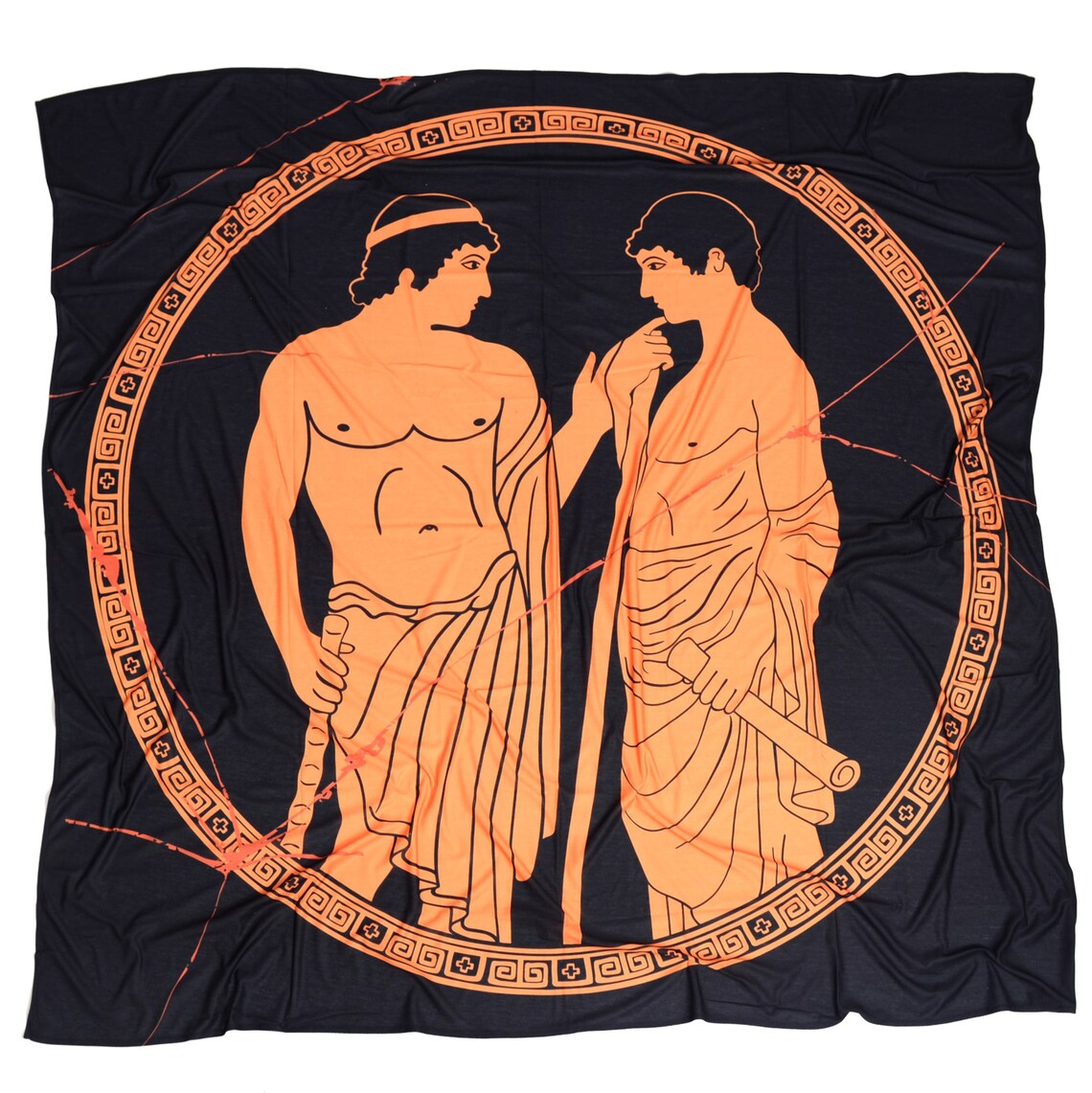 Antique Greek Bohemian Psychedelic Ancient Tapestry Backdrop - Etsy