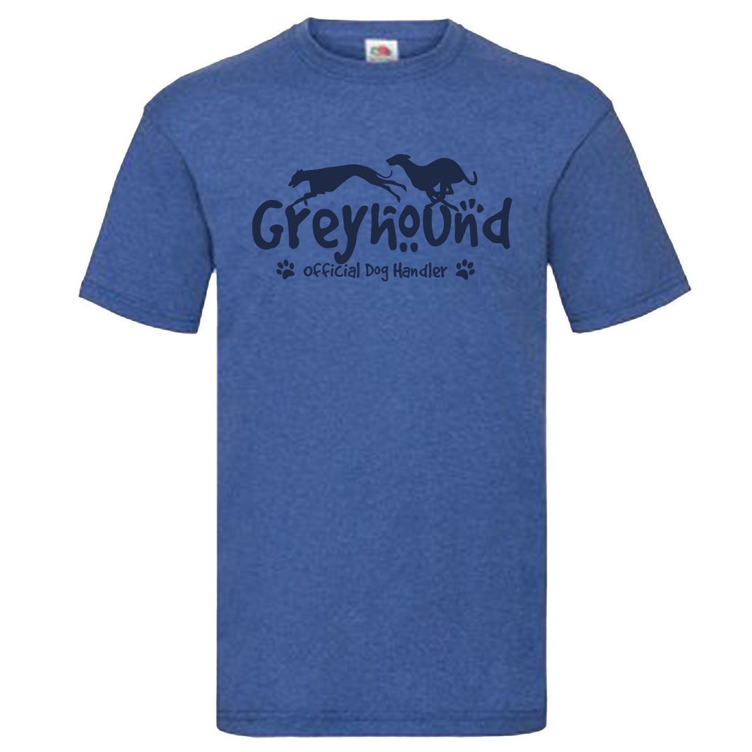 Greyhound Official Dog Handler T-Shirt amateurs de chiens animaux ...