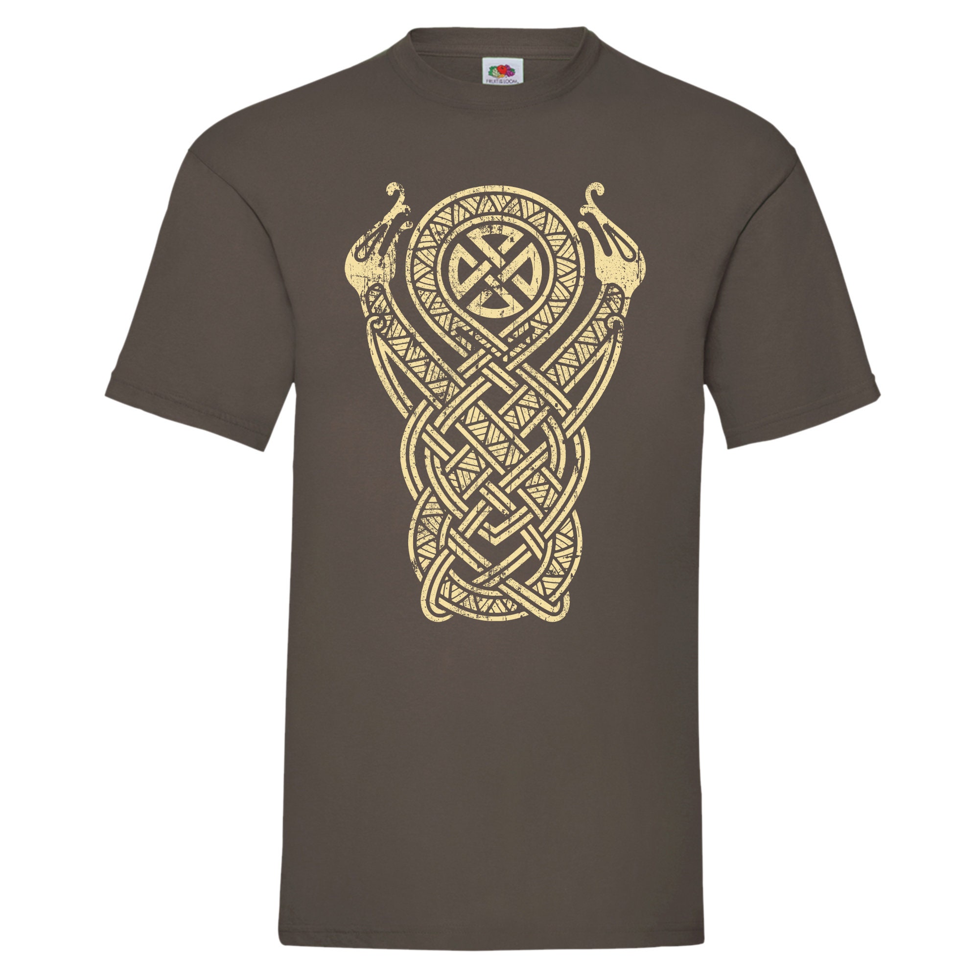 Viking Serpents Intertwined Symbol T-shirt Birthday Gift - Etsy UK