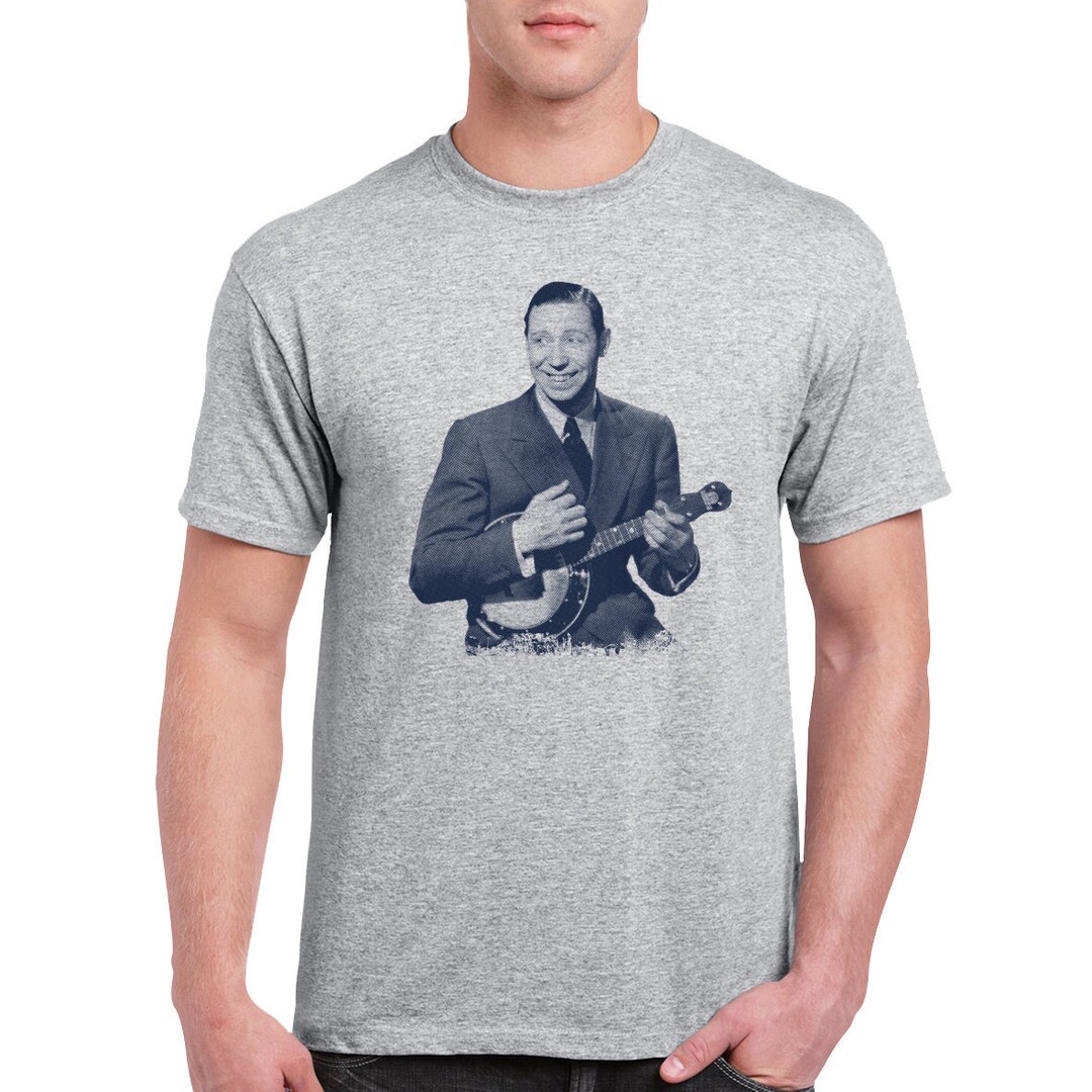 George Formby T-shirt Classic Comic Actors on Screen Heroes Birthday ...