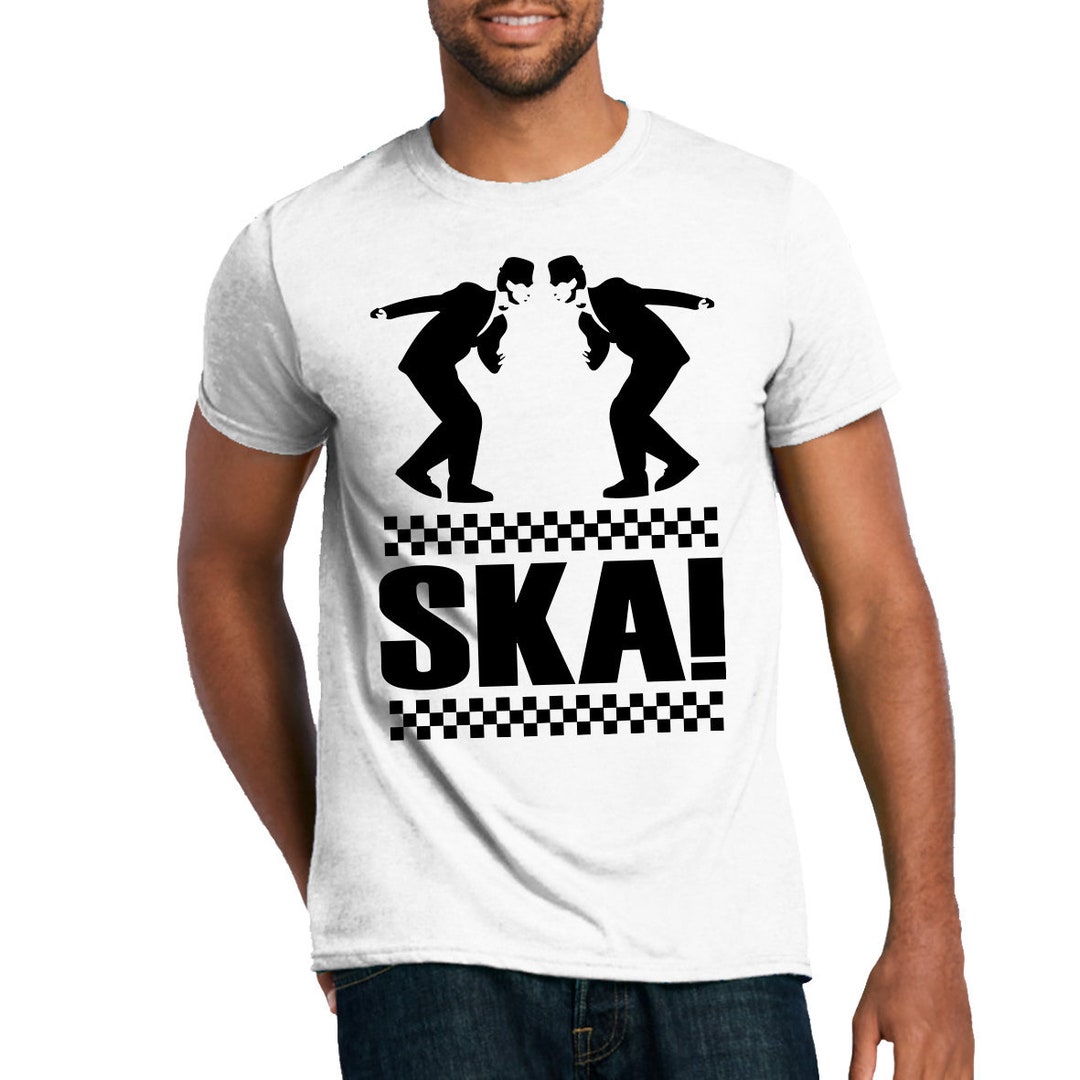 Ska Dance T-shirt Skanking Dancing ska man checker board - Etsy France