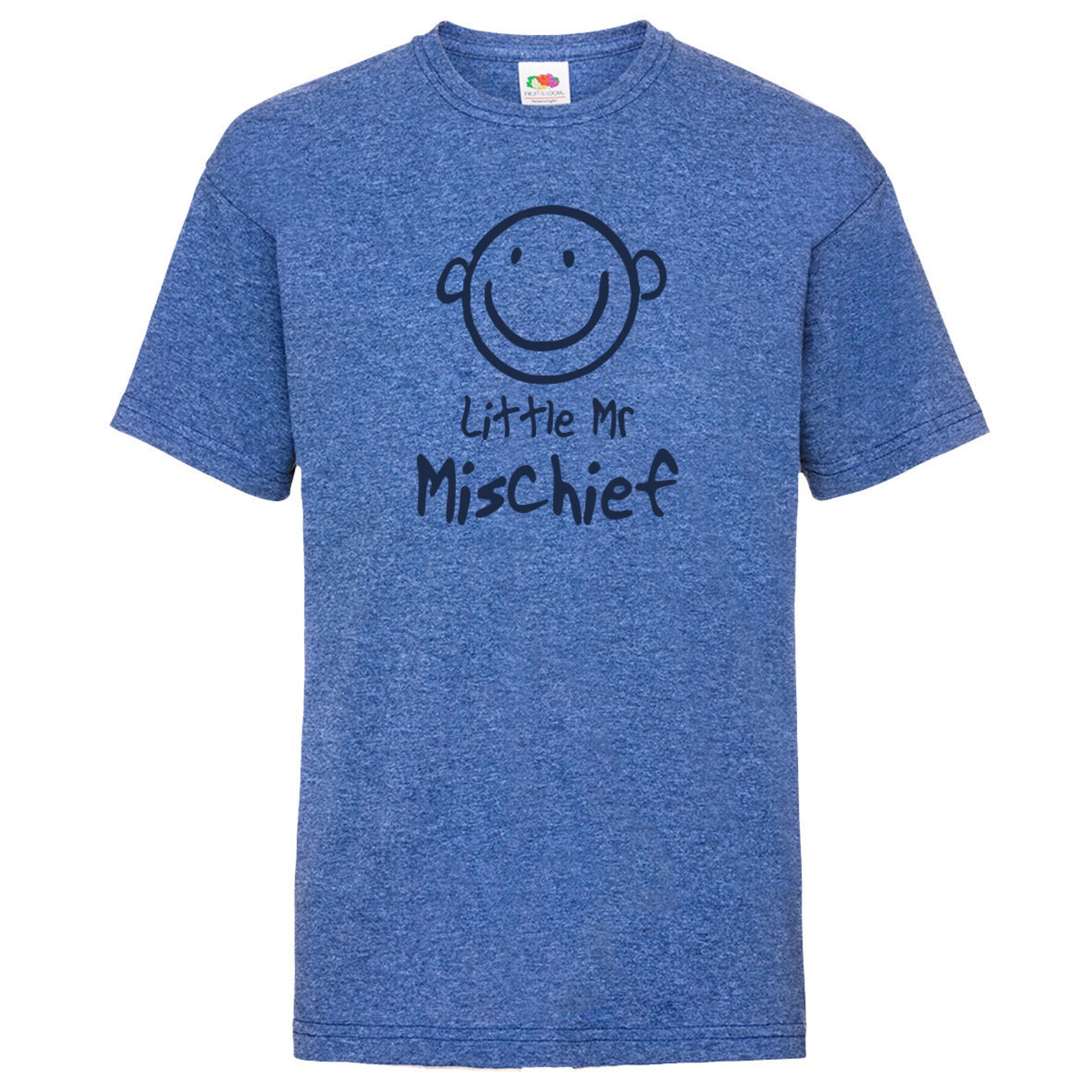 Little Mr Mischief Kids T-shirt Smile Face Lil Boy Birthday Gift - Etsy