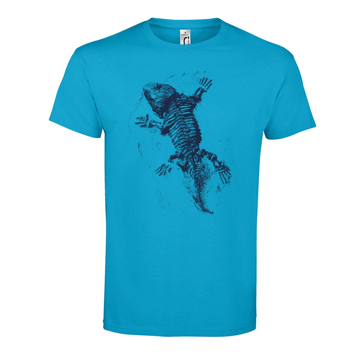 Lizard Fossil T-shirt Fossils the Jurassic Coast Extinct - Etsy UK