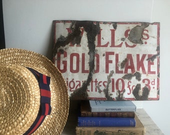 Gold Flake Sign - Etsy