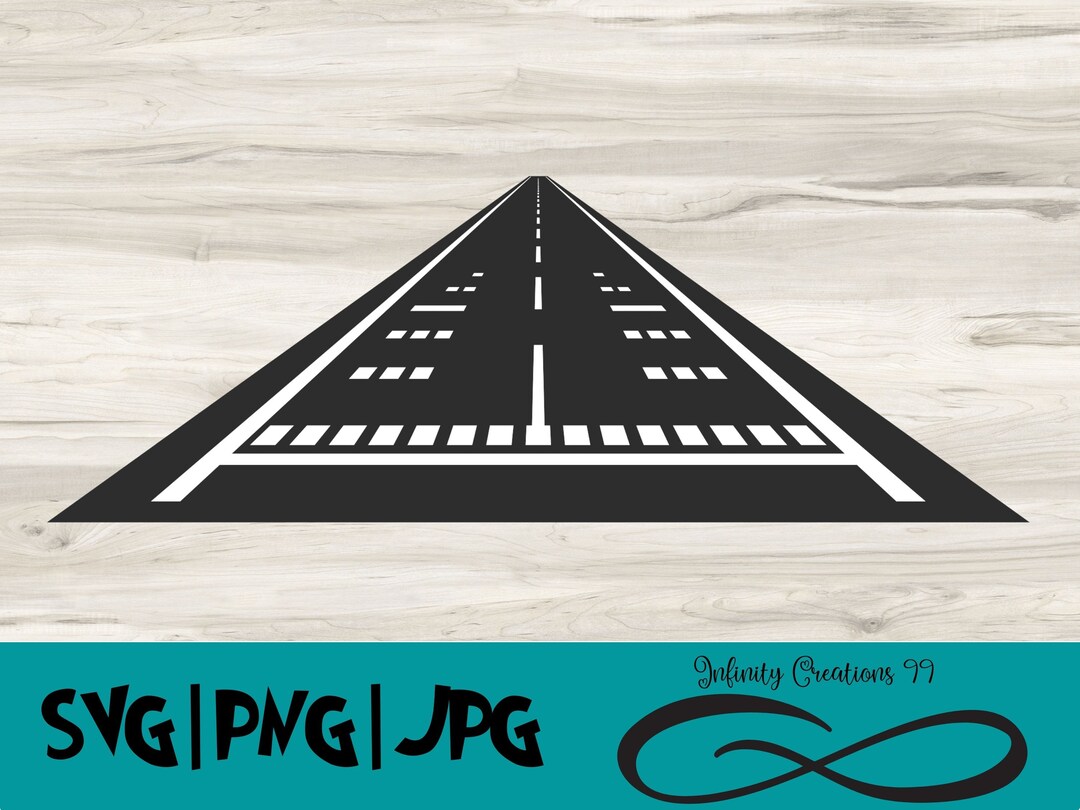 Runway Svg, Png, Jpg Airport Svg, Aviation Svg, Jet Svg, Digital File ...