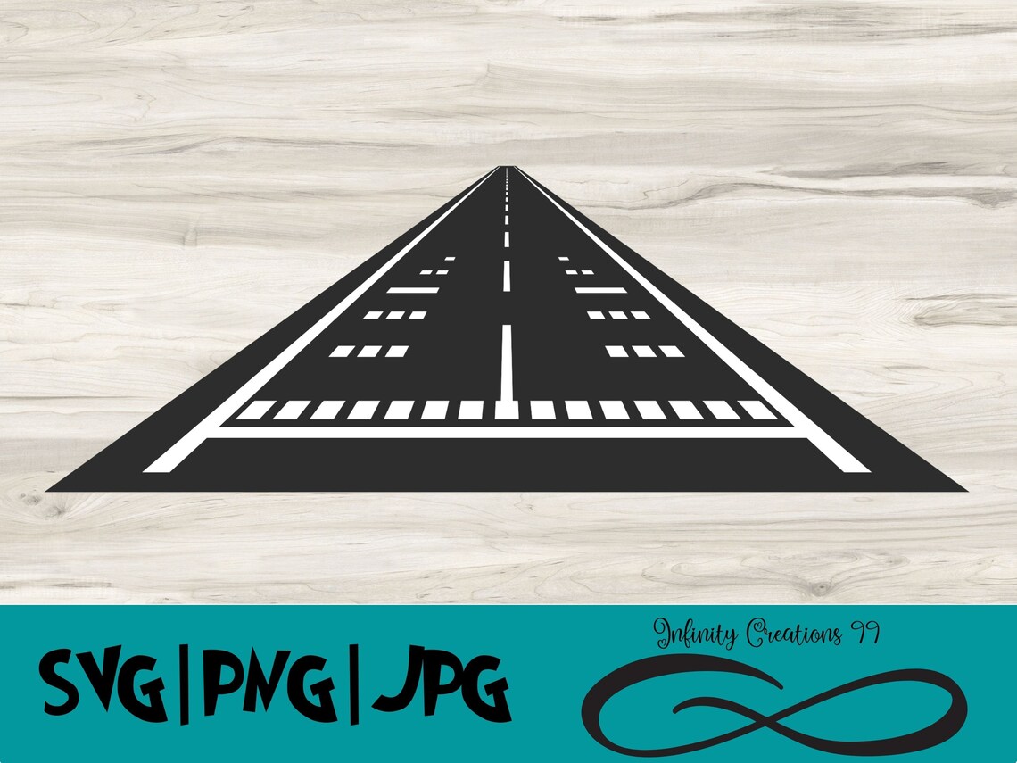 Runway Svg, Png, Jpg Airport Svg, Aviation Svg, Jet Svg, Digital File ...