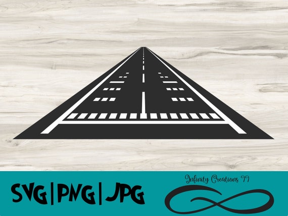 Runway Svg Png Jpg Airport Svg Aviation Svg Jet Svg | Etsy