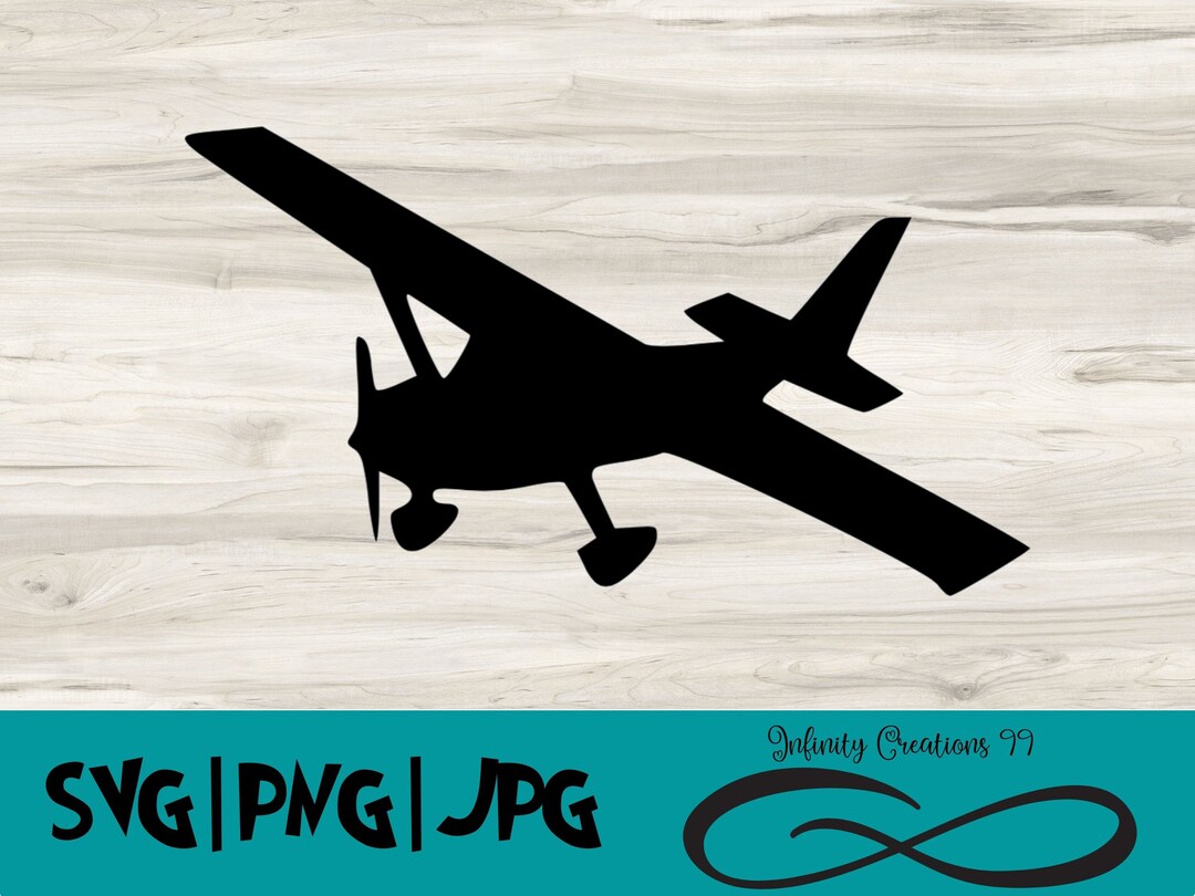 Cessna SVG, PNG, JPG, Airplane Svg, Digital File, Cricut & Silhouette ...