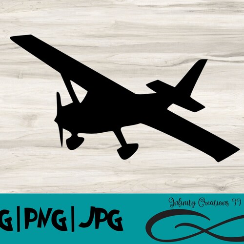 Cessna SVG PNG JPG Airplane Svg Digital File Cricut & - Etsy
